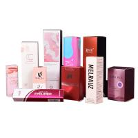 China Custom Cosmetic Packaging Box with Hot Stamping & Embossing for Lipstick, Essence & Face Cream - Cardboard/Kraft Paper Material for sale