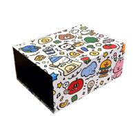 China Custom Graffiti Magnetic Gift Box with Hand-Drawn Cartoon Designs - Personalized Size & Color Options for Children's Gifts for sale