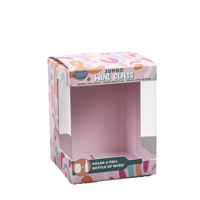 China Custom Window Printed Paper Boxes with Debossing for Baby Bottles - Cardboard/Kraft Material, Various Sizes Available for sale