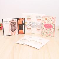 China Custom Envelope Printed Paper Boxes for Underwear & Sock Packaging - Pantone CMYK Color Matching, Various Size Options for sale