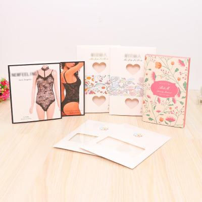 China Custom Envelope Printed Paper Boxes for Underwear & Sock Packaging - Pantone CMYK Color Matching, Various Size Options for sale