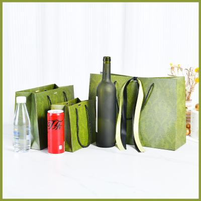 China Custom White Cardboard Tote Bags 36x25x12cm with Logo Printing for Retail Packaging for sale