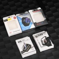 China Custom Folding Paper Box with Blister Packaging for Phone Watch Lens Tempered Glass - Eco-friendly Cardboard Material for sale