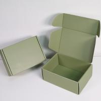 China Custom Corrugated Mailer Boxes with Logo Printing - Green, Silver, Gold, Black Colors in Multiple Sizes for sale