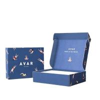 China Custom Colorful Mailer Box with Double-Sided Printing | Foldable Airplane Design for Thermal Underwear Packaging for sale