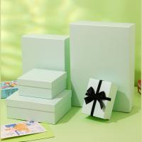 China Bowknot Lid Gift Box for Jewelry - 15×15×7cm to 28×20×9cm Sizes with Custom Logo Printing Options for sale