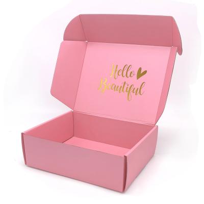 China Custom Corrugated Airplane Style Gift Boxes for Hairpin & Jewelry Packaging with Hot Stamping and UV Printing Options for sale