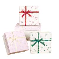 China Custom Pink Heart Pattern Gift Box Set Box in Box Design for Cosmetics Perfume Luxury Packaging for sale