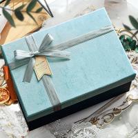 China Custom Valentine's Day Gift Box 16×11×6cm to 23×16×6cm with Foil Stamping and UV Coating Options for sale