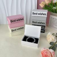 China Crystal Bracelet Packaging Box 13x8.5x4cm Magnetic Flip Top Jewelry Gift Box with Custom Logo for sale