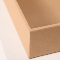 China Custom Kraft Paper Gift Box with Transparent Window for Towels - Recycled Material, CMYK Printing, Custom Sizes for sale