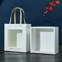 China Portable Drawer Style Transparent Window Gift Box 10x5x10cm Customizable for Holiday Party Favors for sale