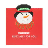 China Custom Christmas Cartoon Paper Gift Bags 24x10x32cm Kraft Tote Bags for sale