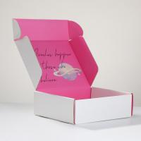 China Custom Dual-Tone Corrugated Airplane Box with Gold Foil and Embossing for Gift and Shipping Packaging for sale