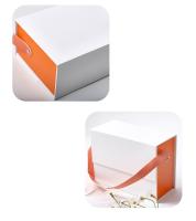 China Custom Book-Style Flip-Top Gift Box with Gold Foil Printing for Tea and Cosmetics Packaging for sale