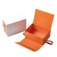 China Custom Book-Style Flip-Top Gift Box with Gold Foil Printing for Tea and Cosmetics Packaging for sale