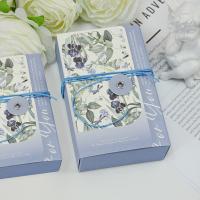China Botanical Vintage Favor Box Set 5-Pack Customizable Gift Boxes with Natural Twine Ties for Weddings Parties Keepsakes for sale