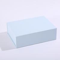 China Flip Top Magnetic Gift Box One Piece Folding Rigid Kraft Paper Box Custom Size for sale