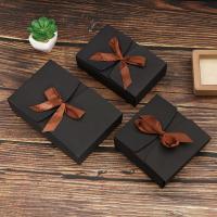 China Wholesale Custom Kraft Paper Candy Gift Boxes 7x7x5cm Folding Packaging for sale