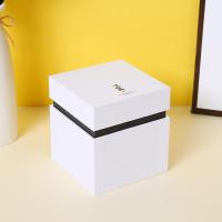 China Customizable White Square Gift Box for Mugs Premium Hardboard Packaging with Logo Printing 200x200x100mm for sale
