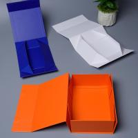 China Custom Foldable Rigid Gift Boxes Collapsible Shirt Apparel Packaging 500-700gsm Cardboard for sale