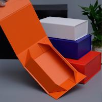 China Custom Foldable Rigid Gift Boxes Collapsible Shirt Apparel Packaging 500-700gsm Cardboard for sale