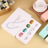 China Custom Macaron Pastry Packaging Set Premium Paper Gift Bag Box Bulk for Bakery Gifting for sale