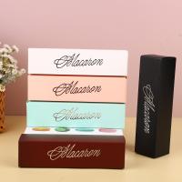 China Custom Macaron Pastry Packaging Set Premium Paper Gift Bag Box Bulk for Bakery Gifting for sale