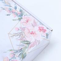 China Custom White Marble Patterned Gift Box with Magnetic Closure for Jewelry Cosmetics for sale