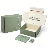 China Custom Corrugated Mailer Box with Tear Strip Opening and UV Printing for Branded Shipping Gift Box for sale