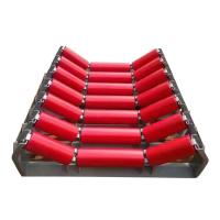 China 89mm Carbon Heavy Duty Steel Rollers For Belt Conveyor System for sale