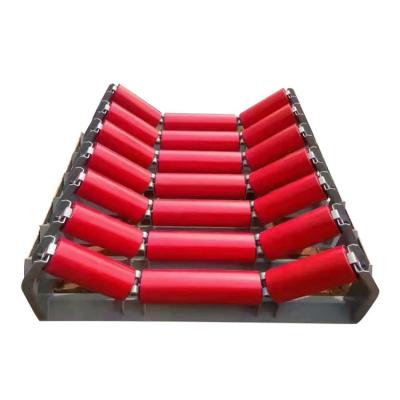 China 89mm Carbon Heavy Duty Steel Rollers For Belt Conveyor System for sale