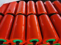 China Industrial Heavy Duty Belt Conveyor Carrier Roller 89-250mm Diameter ISO Standard for sale