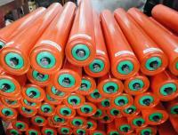 China Industrial Heavy Duty Belt Conveyor Carrier Roller 89-250mm Diameter ISO Standard for sale