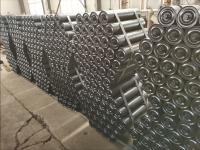 China Carbon Steel Belt Conveyor Roller 89-250mm Diameter Material Handling Parts for sale