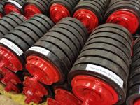 China 60x190mm Cema Standard Conveyor Steel Roller Carrying Return For Coal Mining for sale