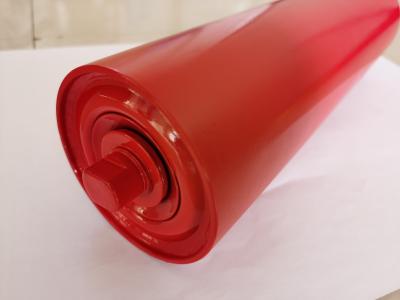 China Mining Steel Carrying Conveyor Roller Idler 89 Dia Waterproof for sale