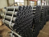 China Carbon Steel Belt Conveyor Roller 89-250mm Diameter Material Handling Parts for sale