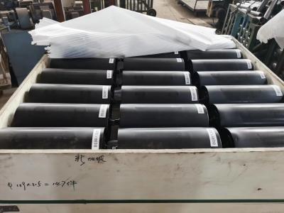 China Carbon Steel Belt Conveyor Roller 89-250mm Diameter Material Handling Parts for sale