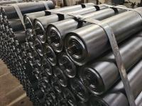China 114mm Belt Steel Return Troughing Conveyor Idler Roller for Crushing Plant 6205 Bearing for sale