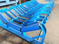 China Steel Troughing Roller 89mm-219mm Belt Conveyor Idler for Bulk Material Handling for sale