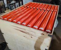 China Steel 89mm Belt Conveyor Idler Rollers For Quarrying Crushing Mining for sale