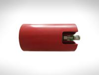 China 1045 WATERPROOF TROUGH CONVEYOR ROLLERS WITH DOUBLE SEALED BEARING for sale