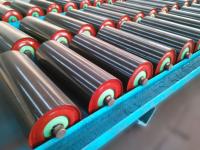 China 1045 WATERPROOF TROUGH CONVEYOR ROLLERS WITH DOUBLE SEALED BEARING for sale