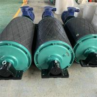 China Deep Groove Ball Bearing Motorized Conveyor Pulley 1600mm Drum Pulley for Belt Conveyor Systems for sale