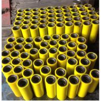 China Friction Belt Conveyor Rollers Trough Carrier Impact Idler 89mm to 219mm for sale