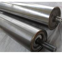 China Motorized 159mm Slat Conveyor Steel Roller With Labyrinth Seals for sale