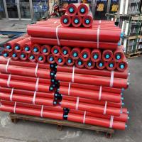 China 89mm Carbon Heavy Duty Steel Rollers For Belt Conveyor System for sale