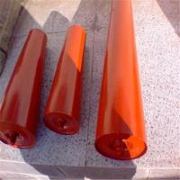 China Heavy Duty Q235 Q345 Galvanized Steel Conveyor Roller 89mm to 194mm with Bearing House for sale