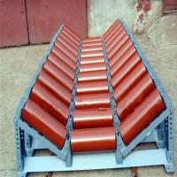 China Heavy Duty Conveyor Buffer Roller 25M/Min Double Sealed Bearing 89mm Diameter for sale